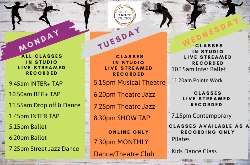Classes - First Dance Studios
